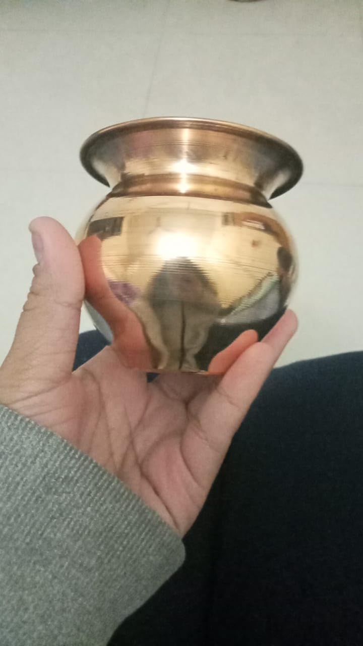 Kanshita's Rasoiware Handmade 100% Copper Lota | Tambe Ka Lota for ...