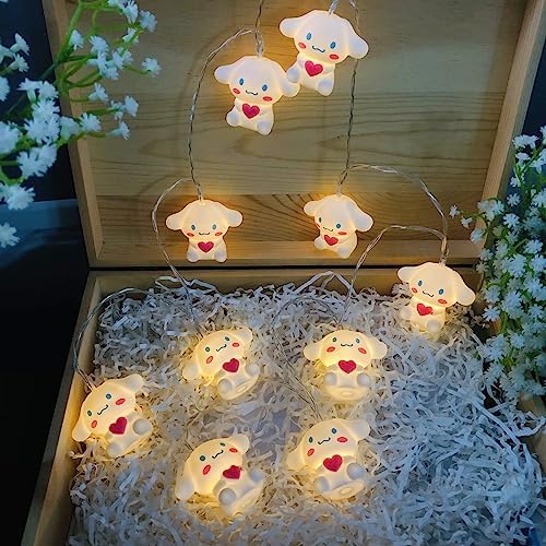 Amazon.com: 1.65M Cute Animal Dog Shape 10 Led Fairy Lights Heart Dog ...