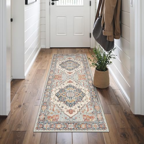 Amazon.com: GENIMO Runner Rug for Hallways Machine Washable, 2.5x6 Non ...