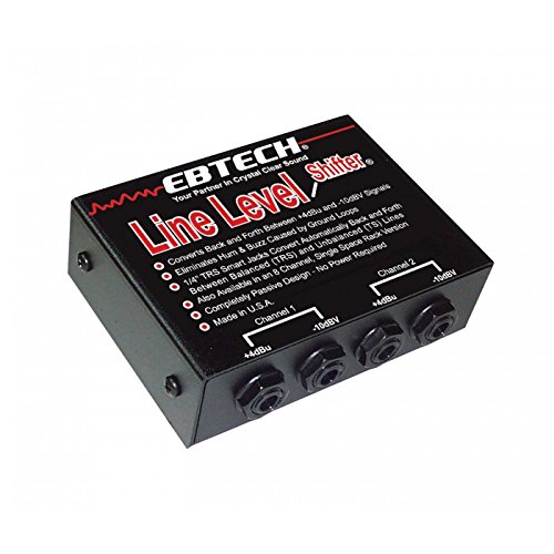 Ebtech Line Level Shifter, 2 Channel : Amazon.in: Musical Instruments