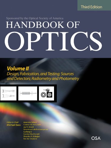 Handbook of Optics, Third Edition Volume II: Design, Fabrication and ...