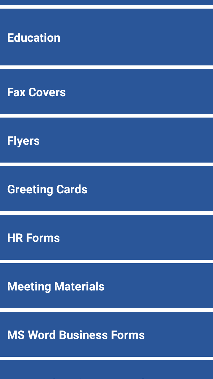 Useful Word Templates - App on Amazon Appstore