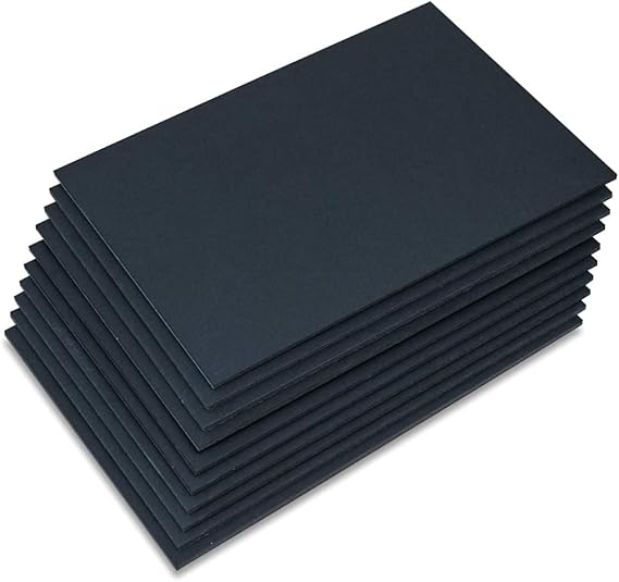 Amazon Brand – Umi 600 GSM Thick A4 Mount Board Sheets for Craft ...