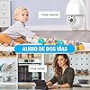 E T EASYTAO | Q17 Foco con Camara de Seguridad WiFi, 2MP Camara de Foco ...