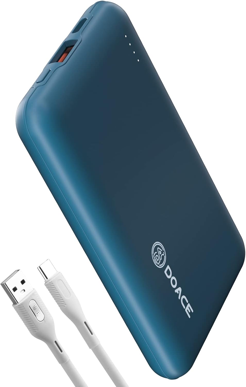 Amazon.com: DOACE Portable Charger 10000mAh 5V/3A Power Bank with 18W ...