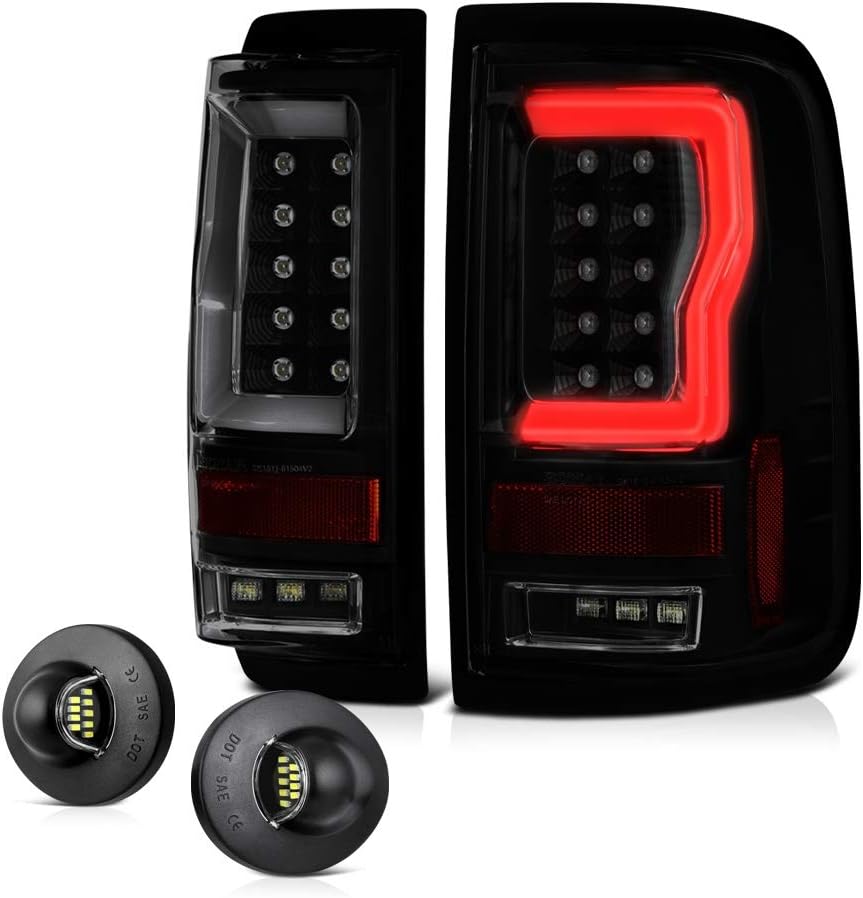 Amazon.com: DNA MOTORING TL-F15004-LED-3D-BKSM-G2 LED 3D Tail Light ...