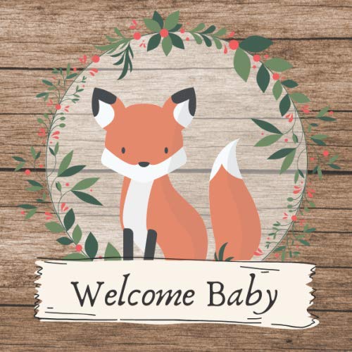 Welcome Baby: Woodland Forest Animals Baby Shower Guest Book I Advice ...