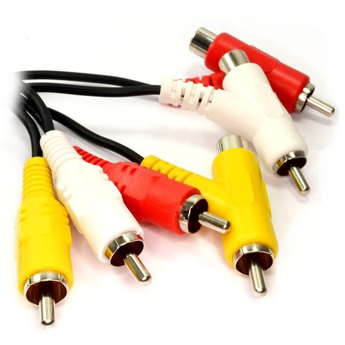 kenable Pro Signal Stackable 3 x RCA Phonos Composite Video & Audio ...