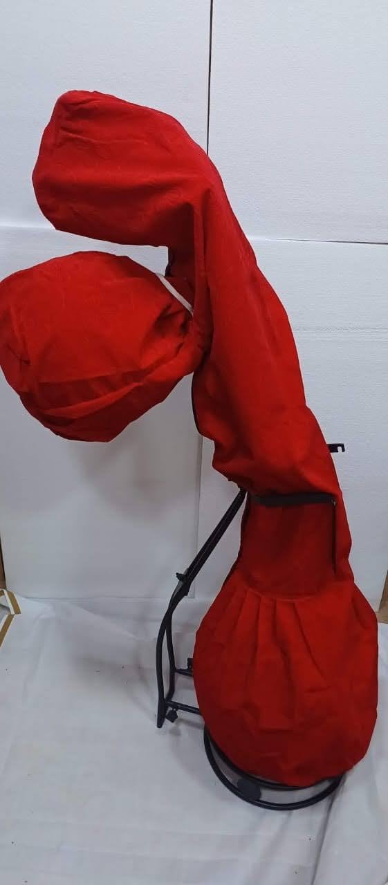 VIINDER Metal Folding for VEENA, THAMBURA SITAR Stand(Black) VEENA ...