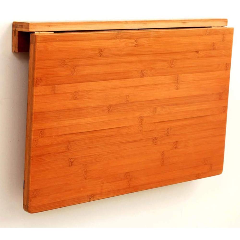 Amazon.com: SUuim Folding Table Wall-Mounted Bamboo Wall-Mounted Drop ...