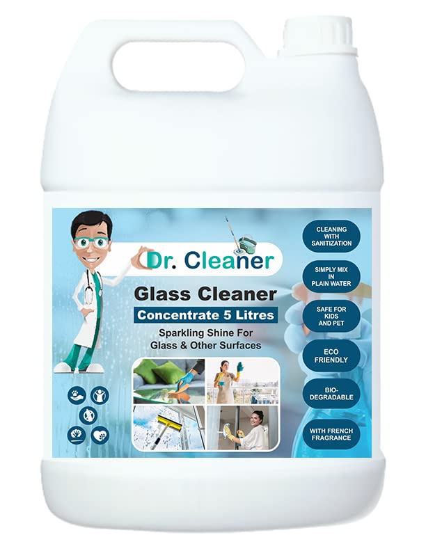 Dr.Cleaner Glass Cleaner Sparkling Shine for Glass & other Surfaces ...