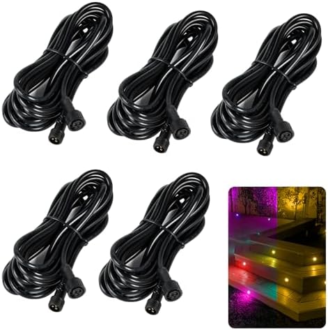 Amazon.com: 3 Pin Extension Cable for RGB+Warm White+IC Light Only, 3m ...