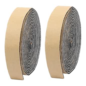 Amazon.com: HEALLILY 2pcs Adhesive Strip Windshield Sealant Tape Black ...