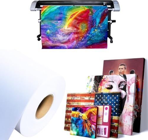 Amazon.com : Professional Polyester Canvas Roll Matte Canvas Roll Wide ...