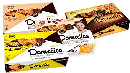 Amazon.com : KRAS Domacica Tamna Dark Choc Biscuit 275g Pack of 16 ...