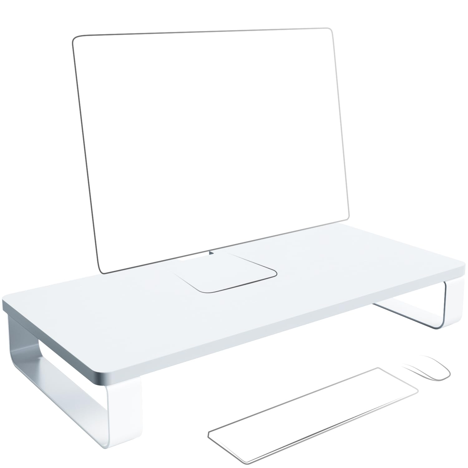 KD Essentials Monitor stand & monitor riser XL – with a particularly ...