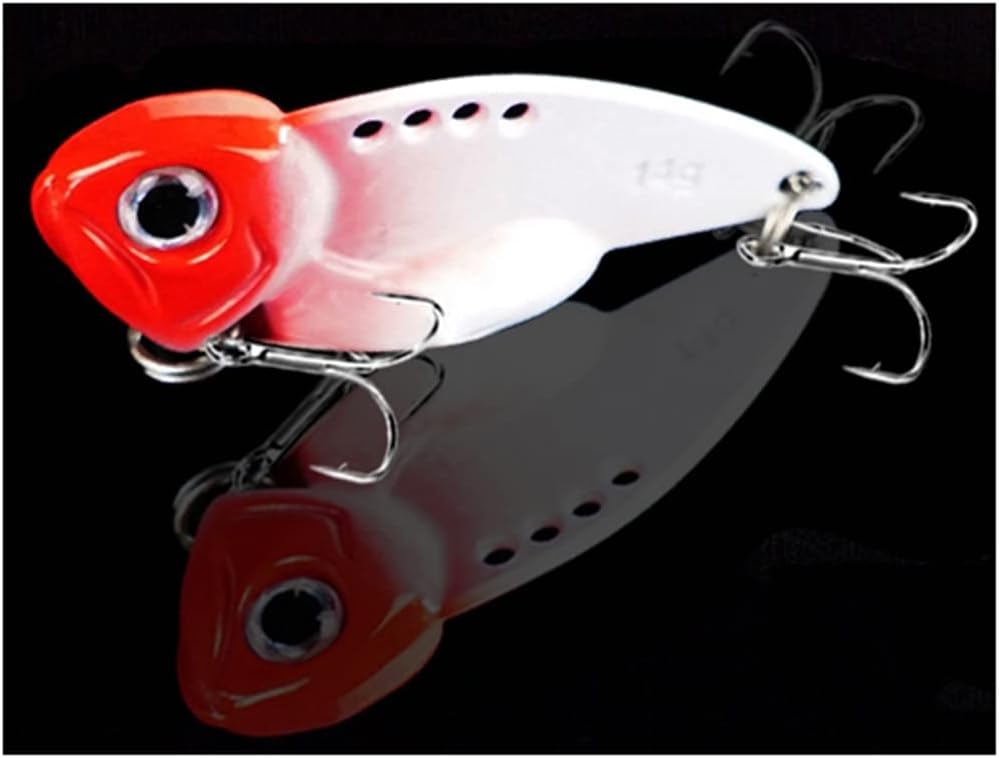 Amazon.com: PSVOD 30PCS Vibration Fishing Soft Lures with Hook, Fishing ...