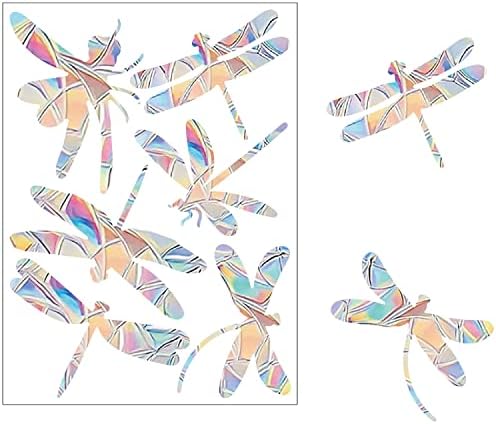 Amazon.com: 9 Sheet Spring Summer Window Clings Prevent Bird Strikes ...