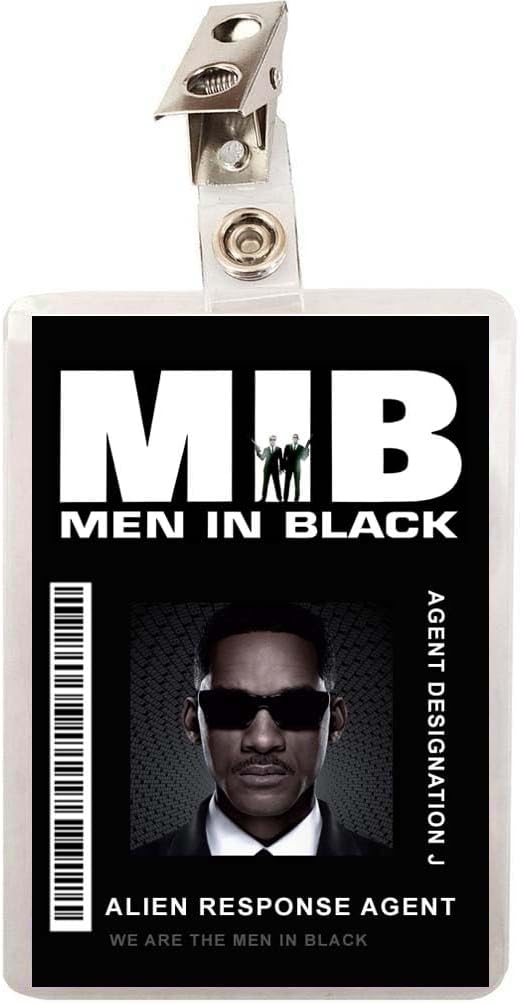 Amazon.com : MIB Men in Black Novelty ID Badge Prop Costume : Office ...