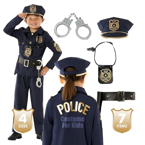 Morph – Police Costume Kids – Kids Police Costume – Kids Police Officer ...