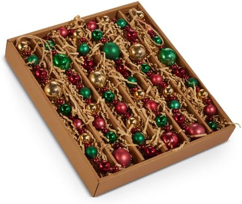 Amazon.com: RAZ Imports Beaded Garland, 72-Inch, Multicolor : Home ...