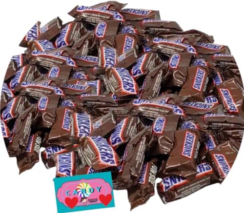 Amazon.com : Easter Candy Snickers Chocolate Mini Candy Bars Bulk ...