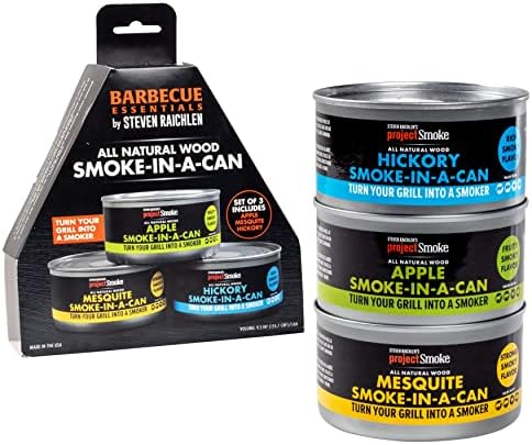Amazon.com : Smoking Wood Pellets - Instant Disposable Smoke Box Cans ...