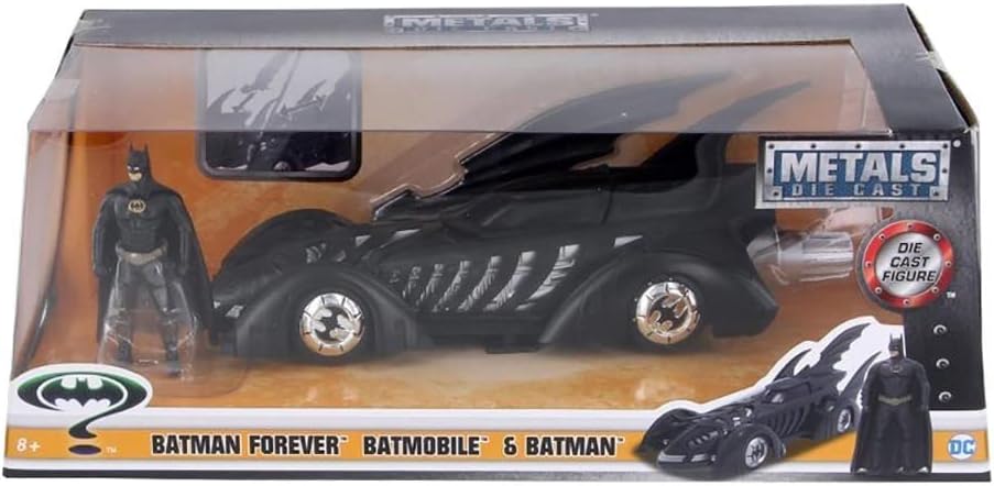 Amazon.com: 1966 Classic TV Series Batmobile 1:24 Die-Cast Car with 2. ...