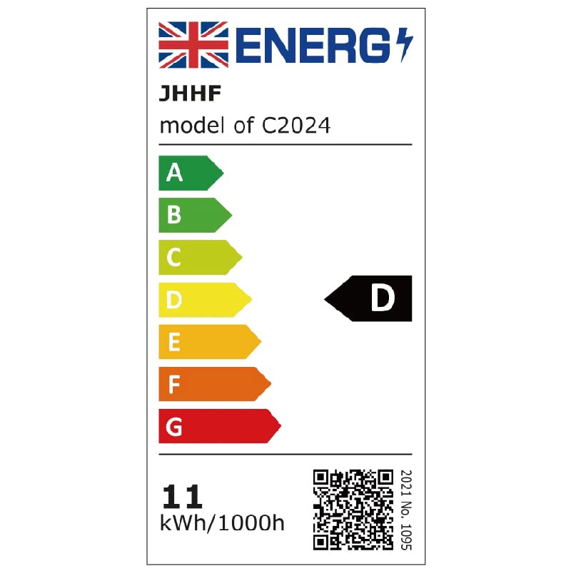 JHHF Modern LED Ceiling Light with Fan,20‘’ Dimmable Fan Lights with ...