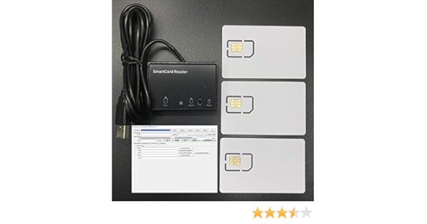 Blank SIM Card 5G USIM Card Reader Writer+3PCS Blank Programable 5G NR ...