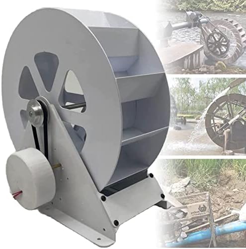 Amazon.com: SSQUZA Water Turbine Generator, Waterwheel, Hydroelectric ...