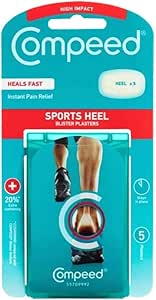 Compeed Extreme Heel Blister Plasters, 5 Hydrocolloid Plasters, Foot ...