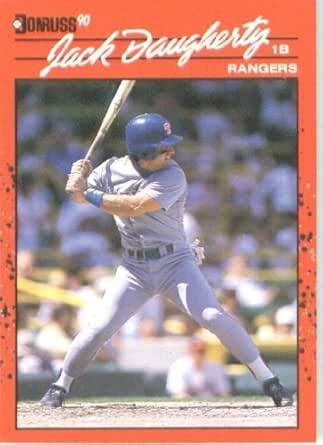 Amazon.com: 1990 Donruss Baseball Card #461 Jack Daugherty ...