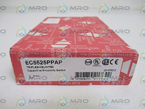 CARLO GAVAZZI EC5525PPAP 10-40 VDC, 200 MA, 25 MM, 4 Wire, CAPACITIVE ...