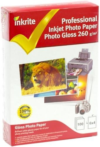 Inkrite A4 210 gsm Premium "PhotoPlus" Professional Photo Gloss Paper ...