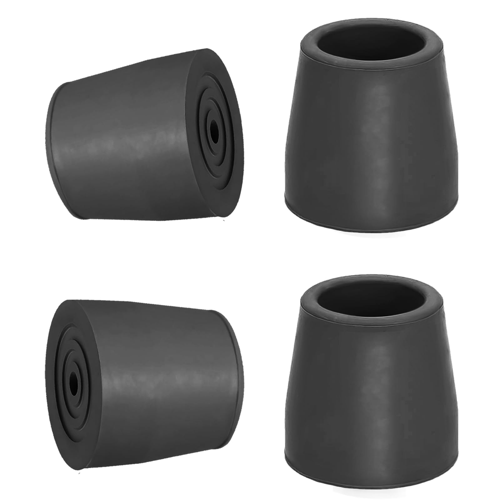 Amazon.com: OBTANIM 4 Pack 1 Inch Replacement Rubber Cane Tips for ...