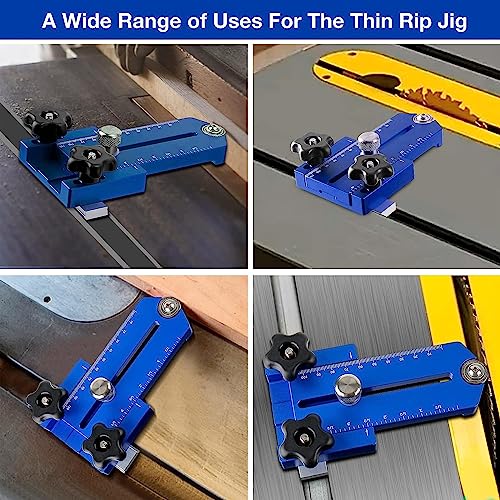 Snapklik.com : Thin Rip Jig, Extended Thin Rip Jig Thin Rip Tablesaw ...