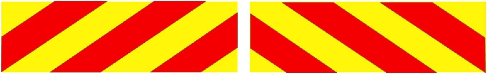 Chevron Magnet Magnetic Sign Highways Road Works Transit Tipper low ...