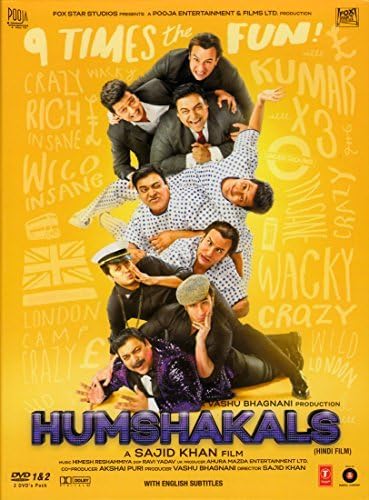 Amazon.com: Humshakals Blu-Ray : Saif Ali Khan, Riteish Deshmukh, Sajid ...
