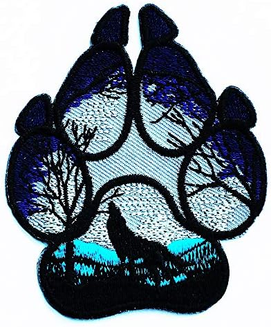 Amazon.com: Wolf Forest Embroidered Premium Patch DIY Iron-on or Sew-on ...