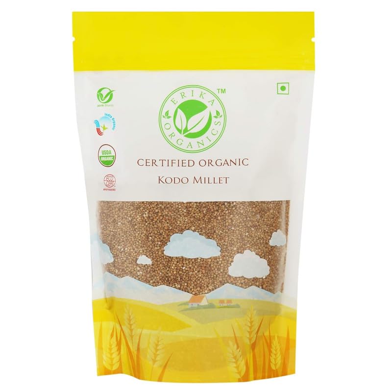 Erika Organics Kodo Millet, 4kg (500g*8) : Amazon.in: Grocery & Gourmet Foods