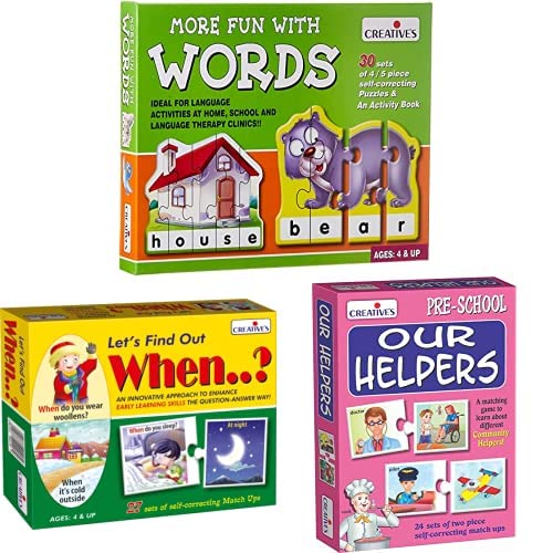 Buy Creative Educational Aids P. Ltd. - CRE0641 More Fun with Words ...