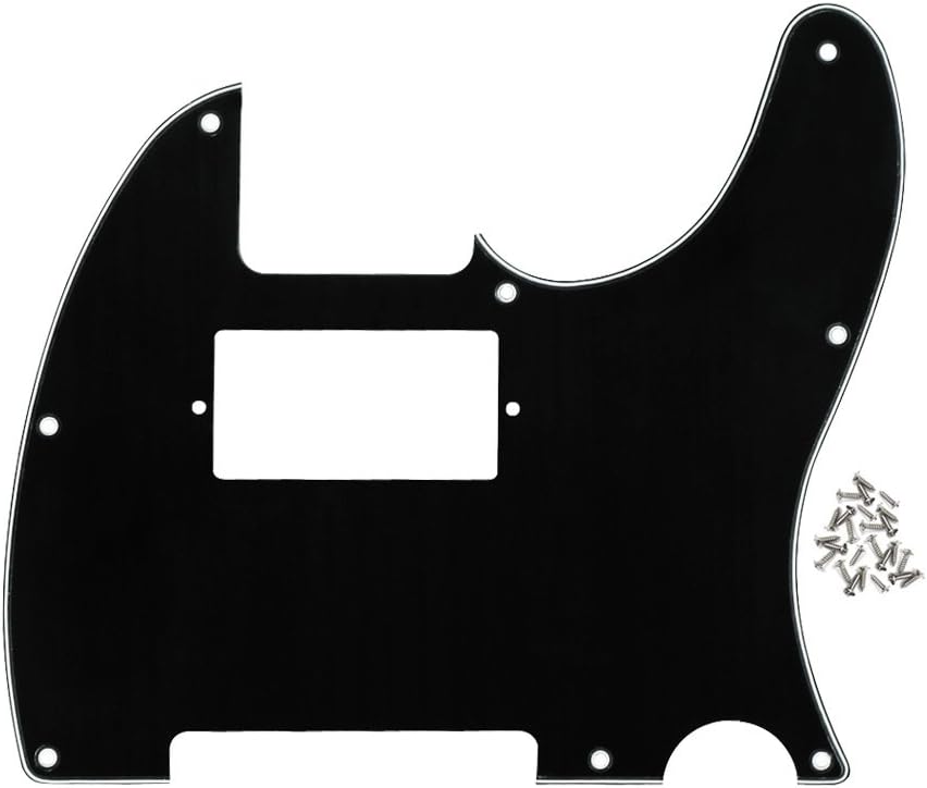 Amazon.com: Musiclily 8 Hole Guitar Tele Pickguard Humbucker HH for USA ...