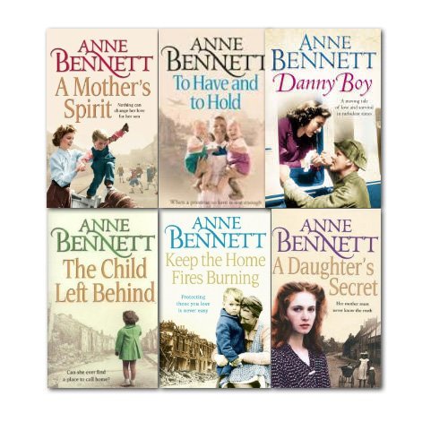 Anne Bennett Collection 6 books Set, (Danny Boy, To Have and to Hold, A ...