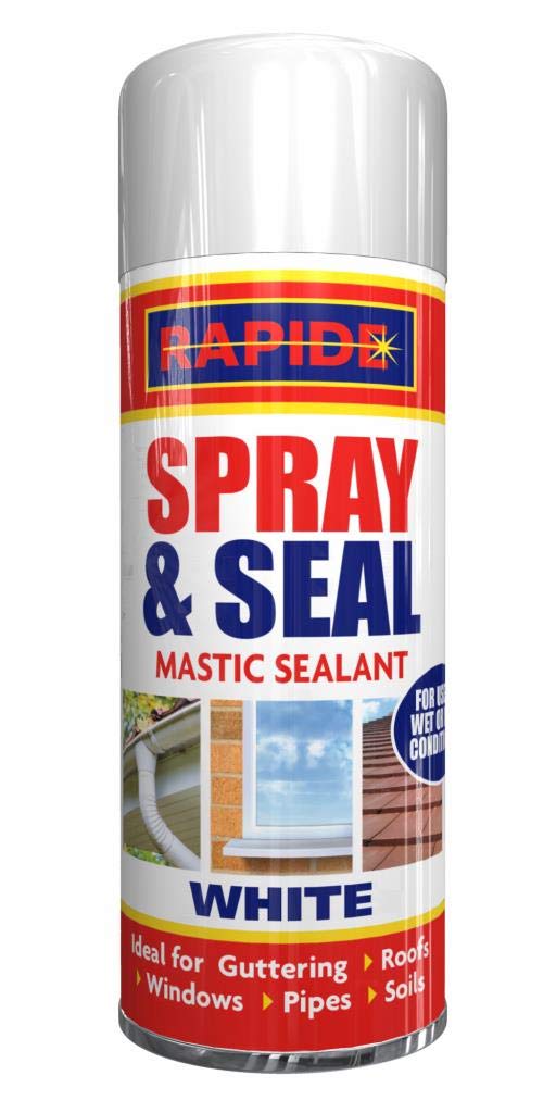 Spray N Seal Mastic Spray Paint Sealant Roof Window Pipes Guttering ...