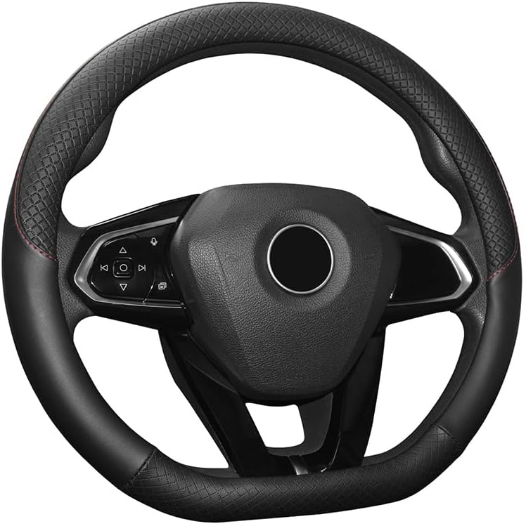 Amazon | 「ティエスオ」 ノート E12 ノート E13 ハンドルカバー ステアリングカバー D型 ハンドルカバー PUレザー 滑り止め 握りやすい ノート E12 ノート E13 ...