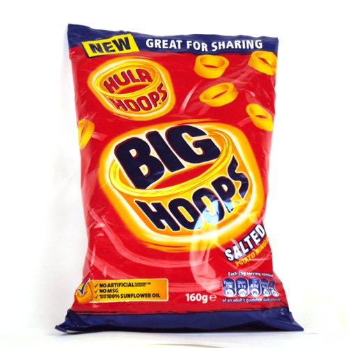 Amazon.com: KP Hula Hoops Big Hoops Original 160G