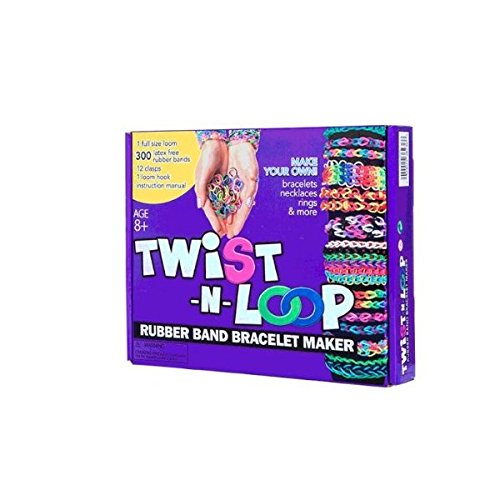 Amazon.com: 1 X Twist -N- Loop Rubber Band Bracelet Maker Loom : Arts ...