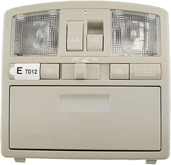 YFYLMAX Overhead Consoles w/Sunroof Switch Compatible with 2009-2013 ...