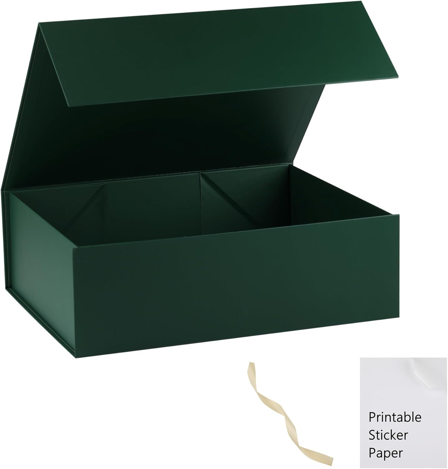 Amazon.com: MUMUPACK Green Gift Box,19x16x6 Extra Large Gift Boxes With ...